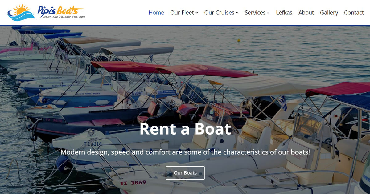 Rent a boat in Lefkas - Sailing in Greece - Pipis Boats